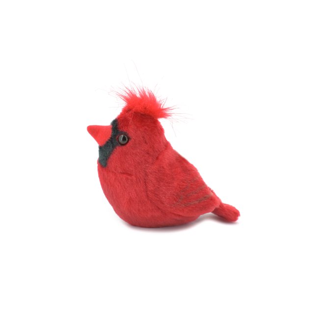 Cardinal Plush Stuffed, Press for Sound Realistic Bird Call, Soft, Toy ...