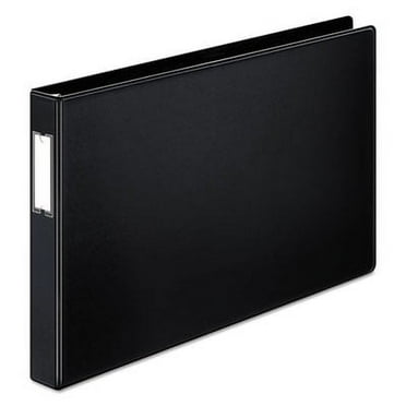 UniKeep Large Presentation Binder with Pages (11 x 17), Round Rings ...