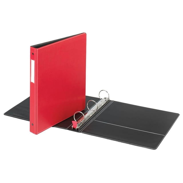 Cardinal Premier Easy Open Locking Round Ring Binder, 1 1/2" Cap, 11 x ...