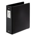 Cardinal Premier Easy Open Locking Round Ring Binder, 3" Cap, 11 x 8 1/2, Black - Walmart.com