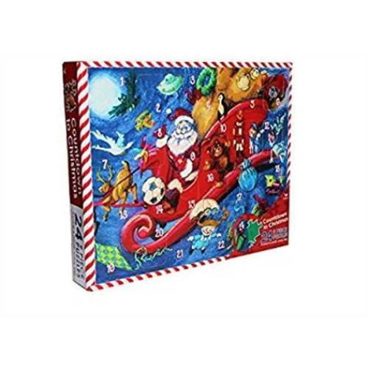 Cardinal Puzzle Advent Calendar - Santas Crazy Flight - Walmart.com