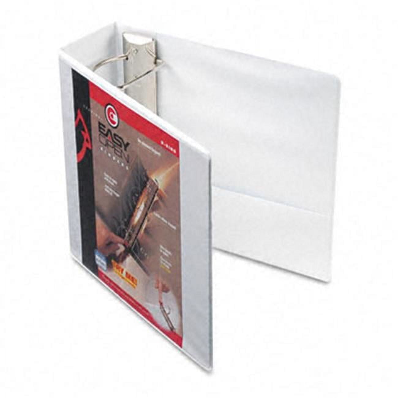 Cardinal Recycled Clearvue EasyOpen Vinyl D-Ring Presentation Binder 4 ...