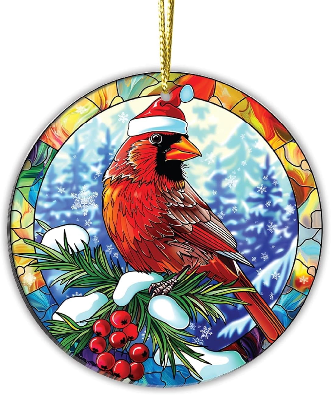 Cardinal Red , Red Cardinal Ornament, Christmas Ornaments with Story ...