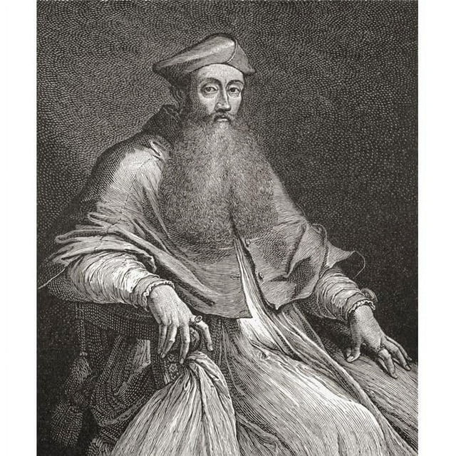 Cardinal Reginald Pole - 1500 to 1558 English Cardinal In The Roman ...