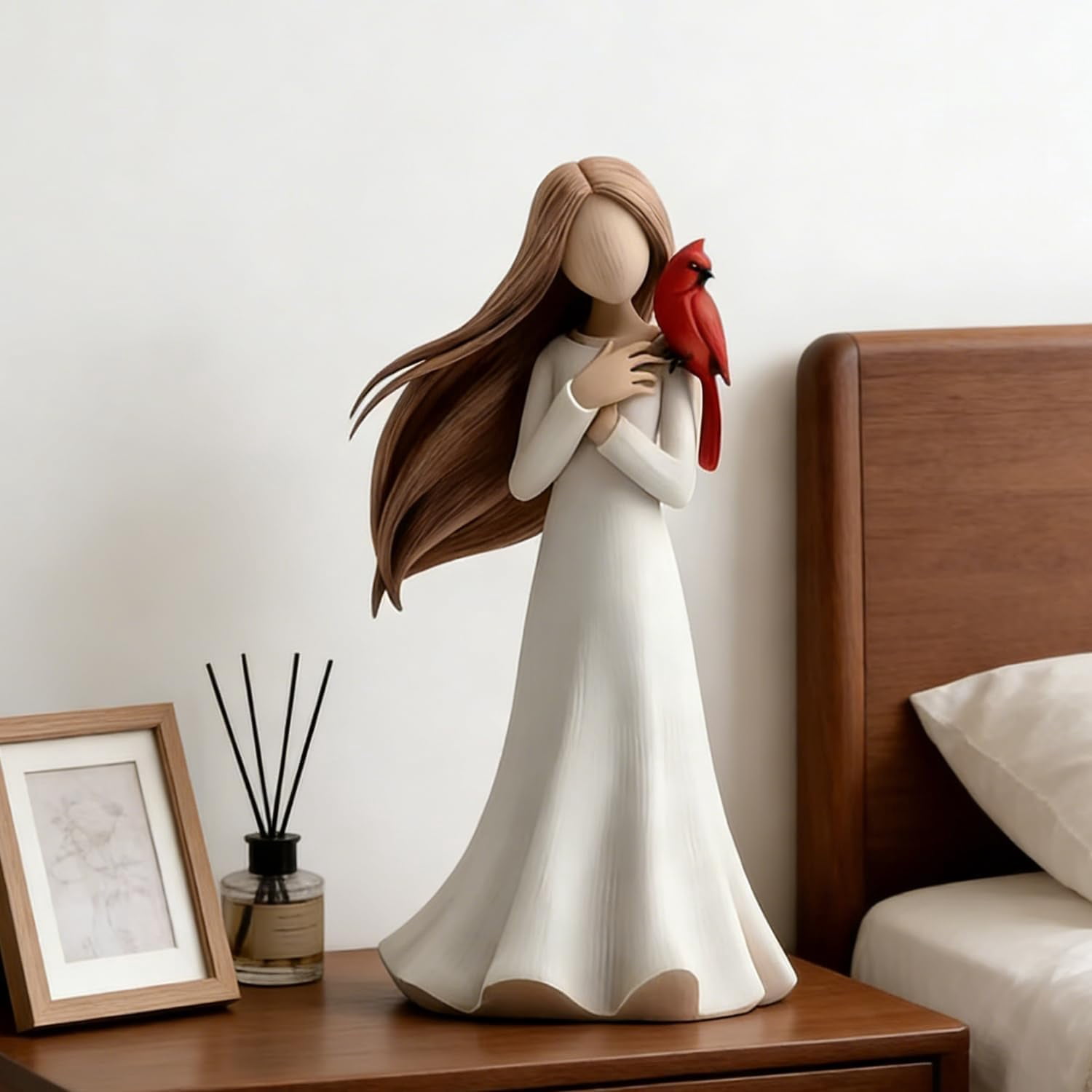 Cardinal Remembrance Love and Serenity Figurine,6nch Angel Cardinal ...