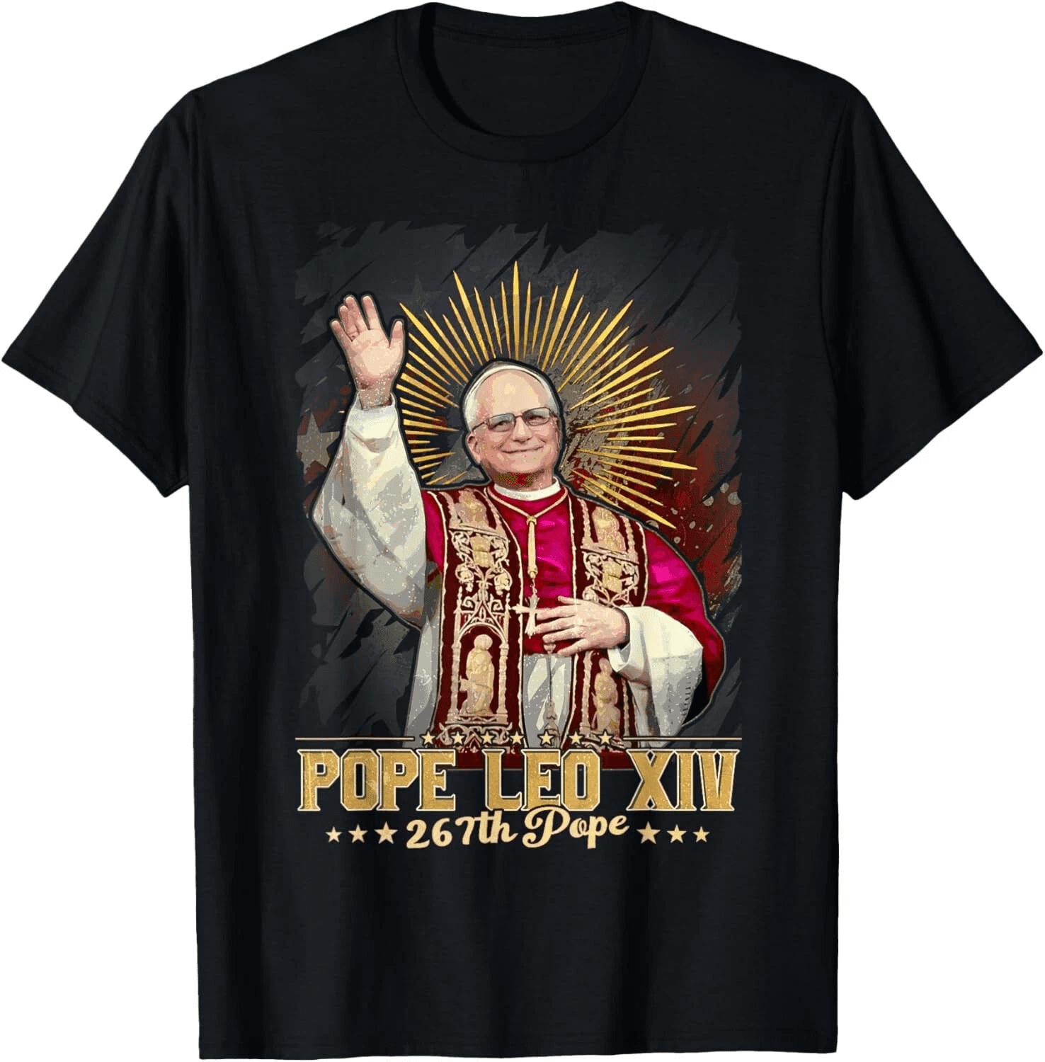 Cardinal Robert Prevost Shirt Pope Leo XIV God Bless Pope Leo XIV Unisex T-Shirt For Men , Women ...