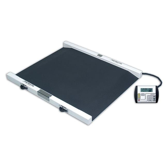 Cardinal Scale-Detecto Portable Bariatric Wheelchair Scale 1000 Lb X .2 ...
