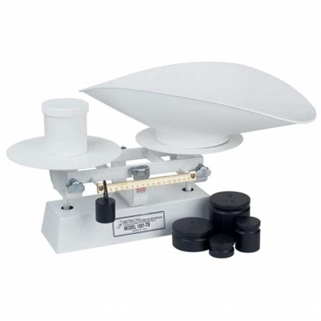 Cardinal Scales Baked Enamel Bakers Dough Scale with Scoop- Beam Grads ...