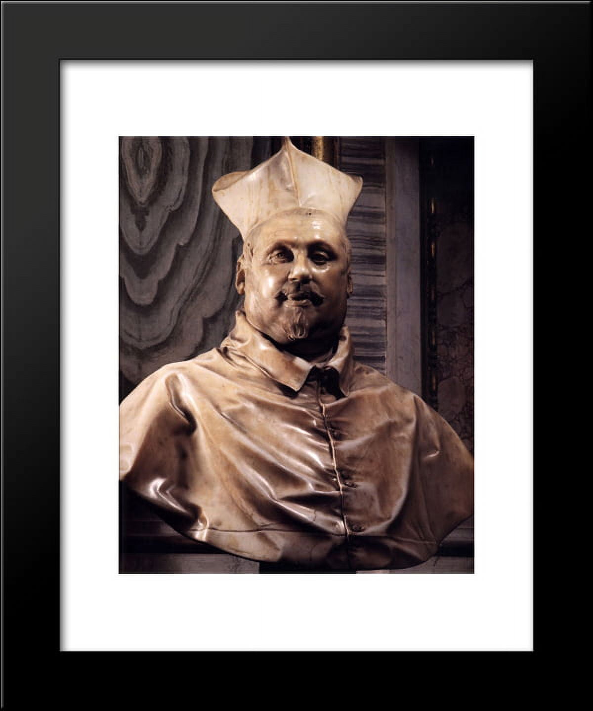 Cardinal Scipione Borghese 20x24 Framed Art Print by Gian Lorenzo ...