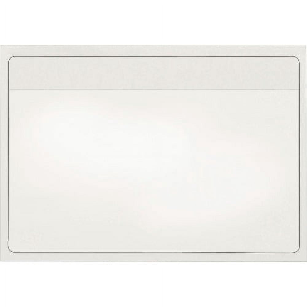 Cardinal Self-Adhesive Polypropylene Pockets - 3.6" Height x 5.3" Width ...