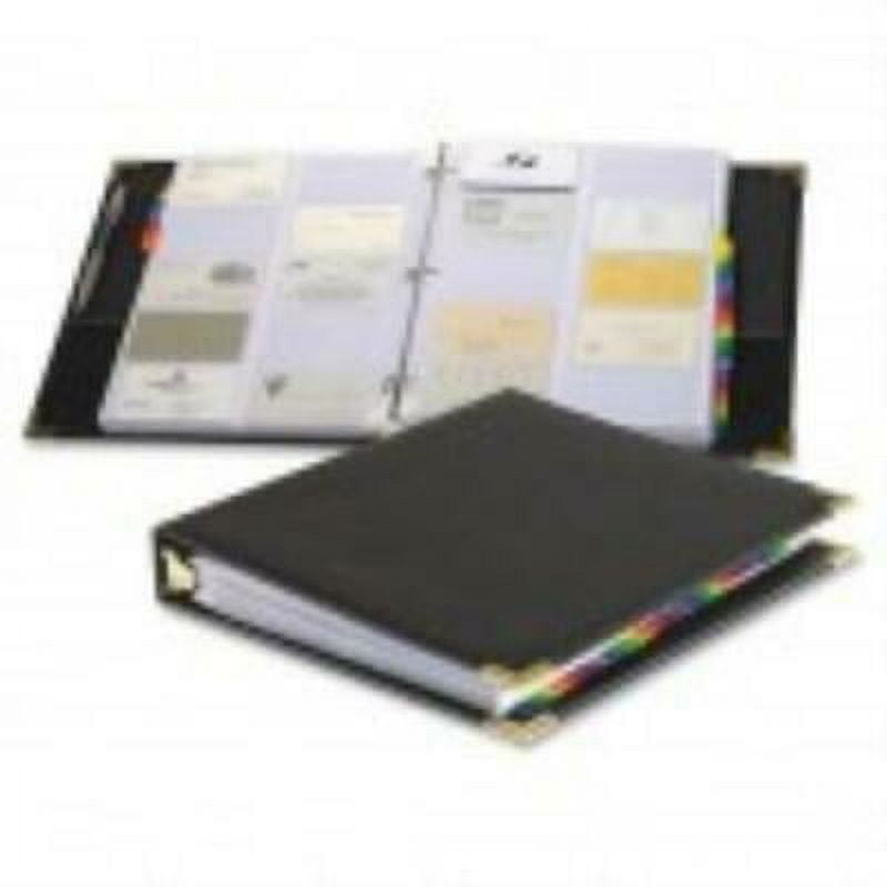 Cardinal Sewn Vinyl Business Card File Binder - Walmart.com