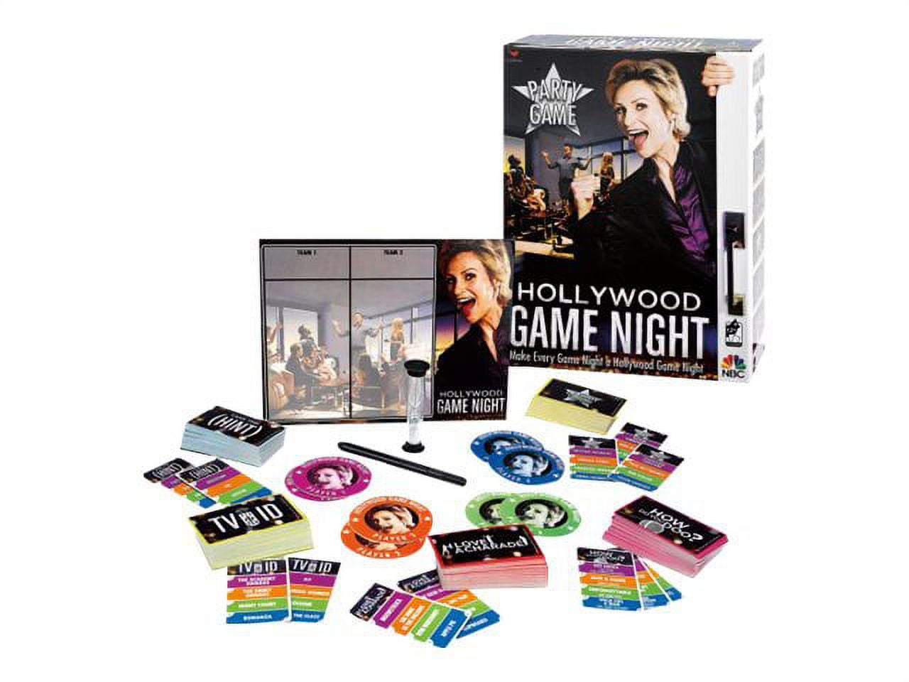 Hollywood Game Night, Pop Culture Card Game, Party Game for 4-8 Players ...