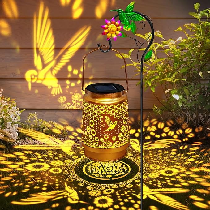 Cardinal Solar Lanterns Outdoor Waterproof Garden Decor Gifts for Women ...