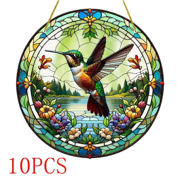 Cardinal Stained Glass Suncatcher for Couples, Memorial Window Decor ...