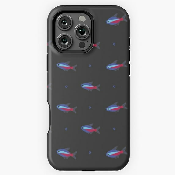 Cardinal Tetra Aquarium Tropical Fish Pattern Art Phone Case with ...