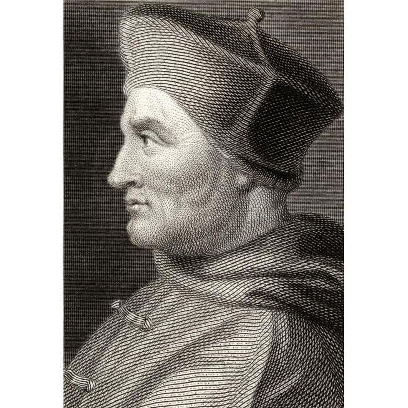 Cardinal Thomas Wolsey - C.1475-1530 Cardinal & Statesman 19th Century ...