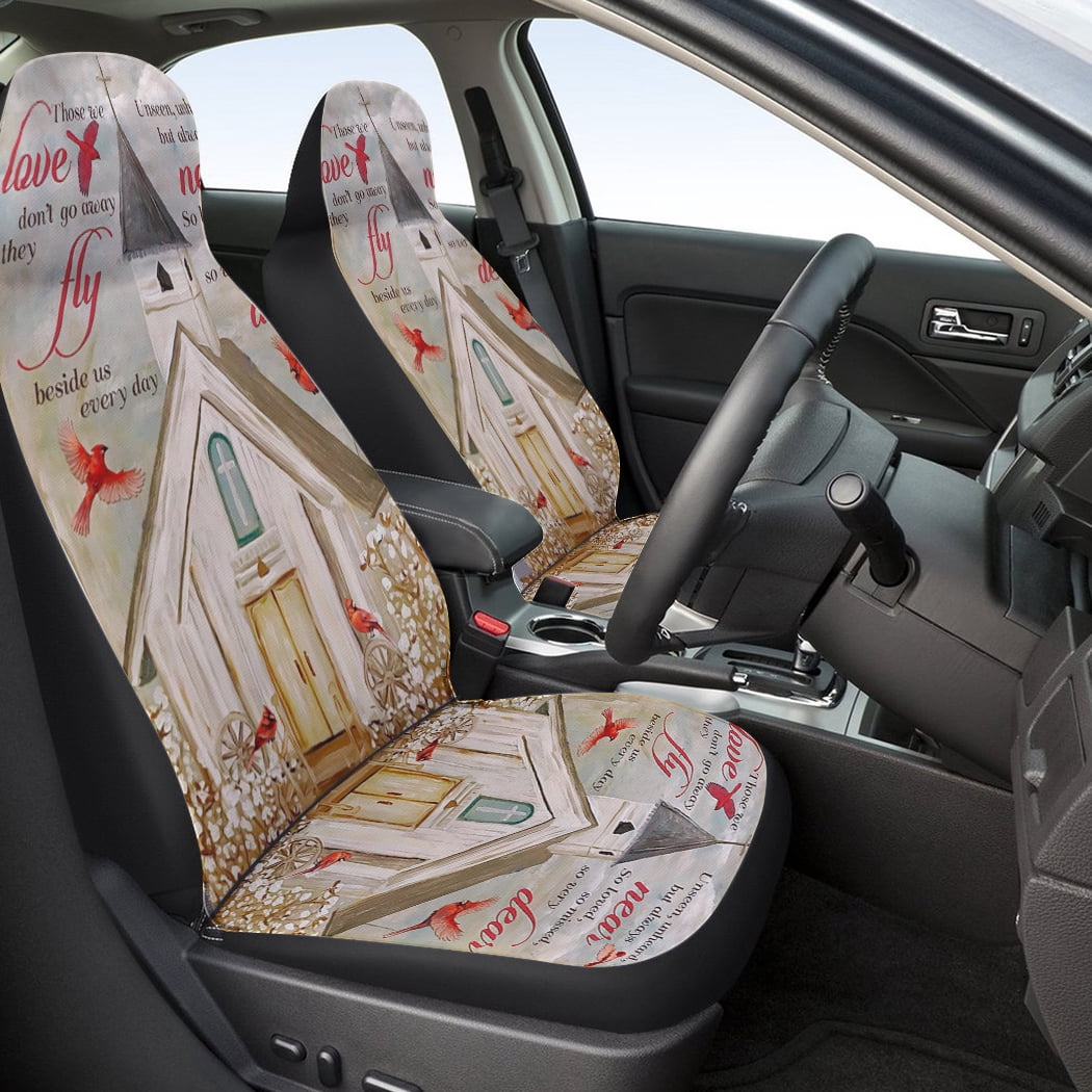Cardinal Those We Love Don it Go Away They Seat Covers Cars, Car Truck ...