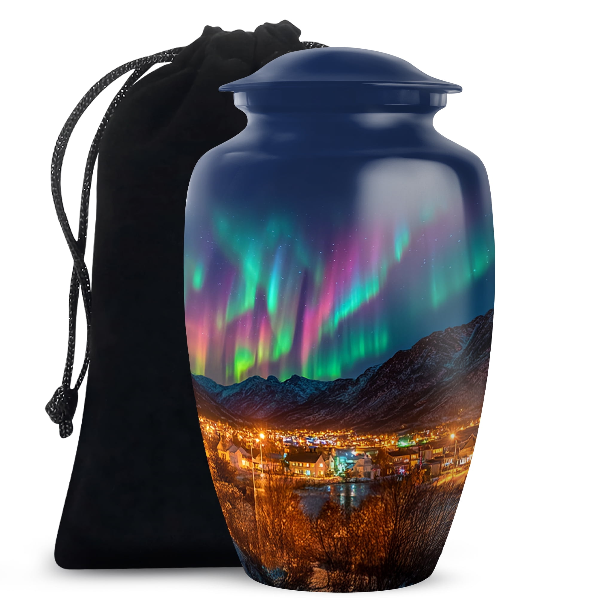 Cardinal Urn, Memorial Urns for Human Ashes, Large Cremation Box for ...