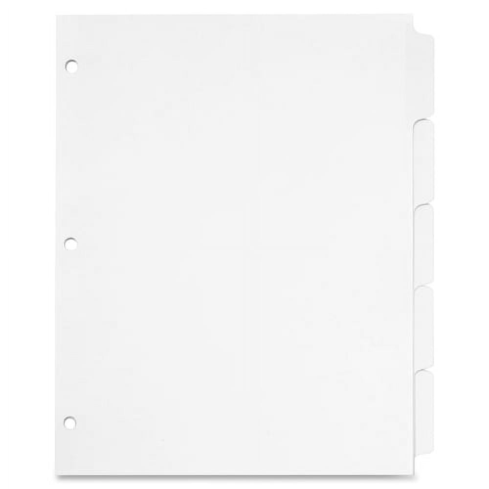 Cardinal Write 'N Erase Mylar Tab Dividers - 5 x Divider(s) - Write-on ...