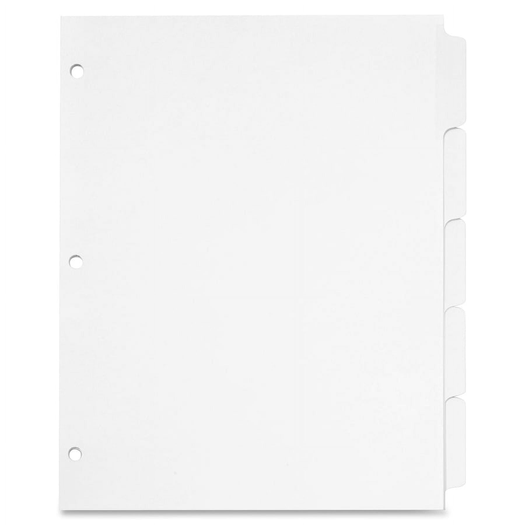 Cardinal Write 'N Erase Mylar Tab Dividers - 5 x Divider(s) - Write-on ...