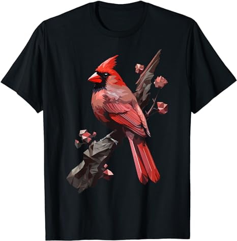 Cardinal bird. Nature's ruby. Beauty in red. T-Shirt - Walmart.com