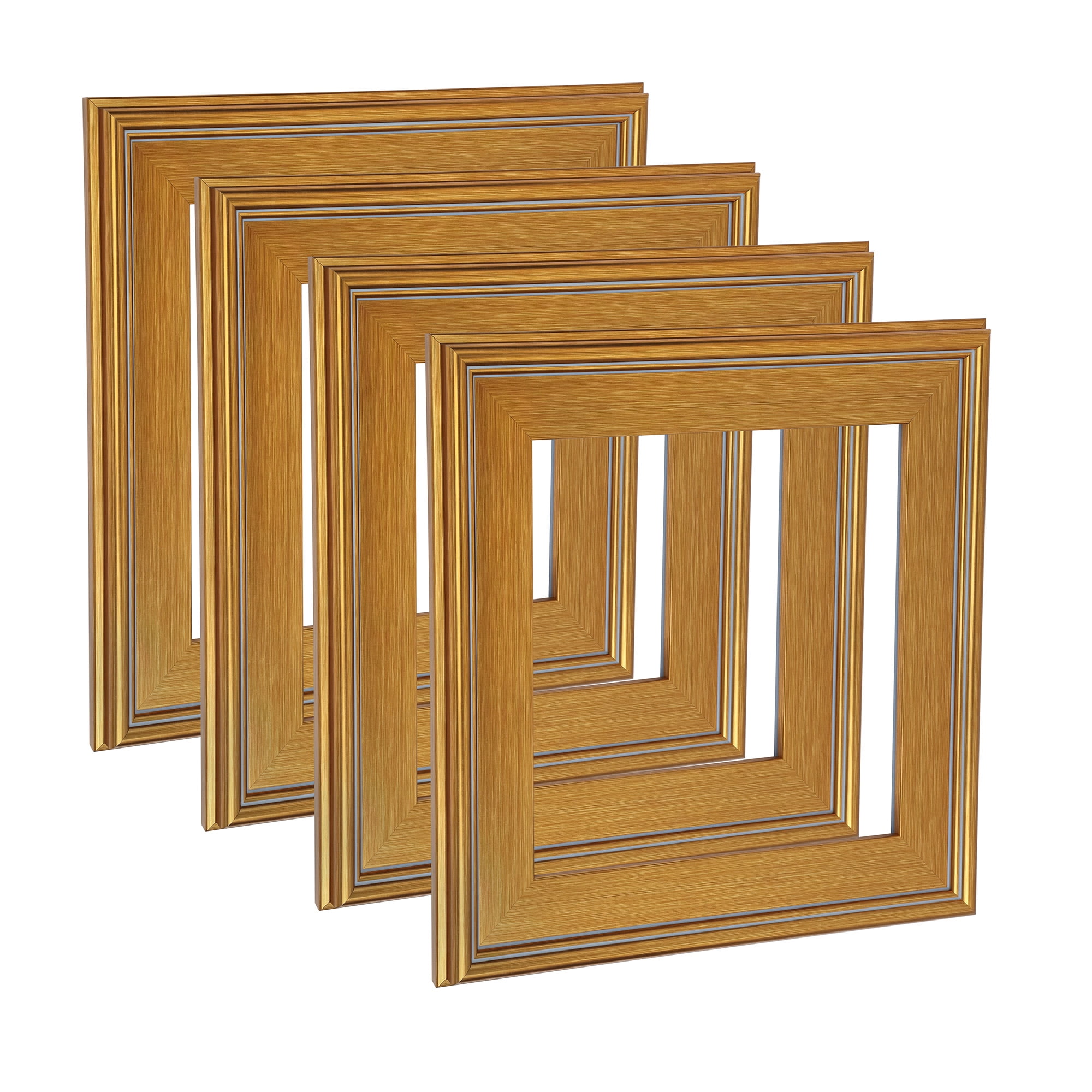 Cardinali Plein Aire Gold 20x20" Open Back Frames for Canvas Art - Box ...