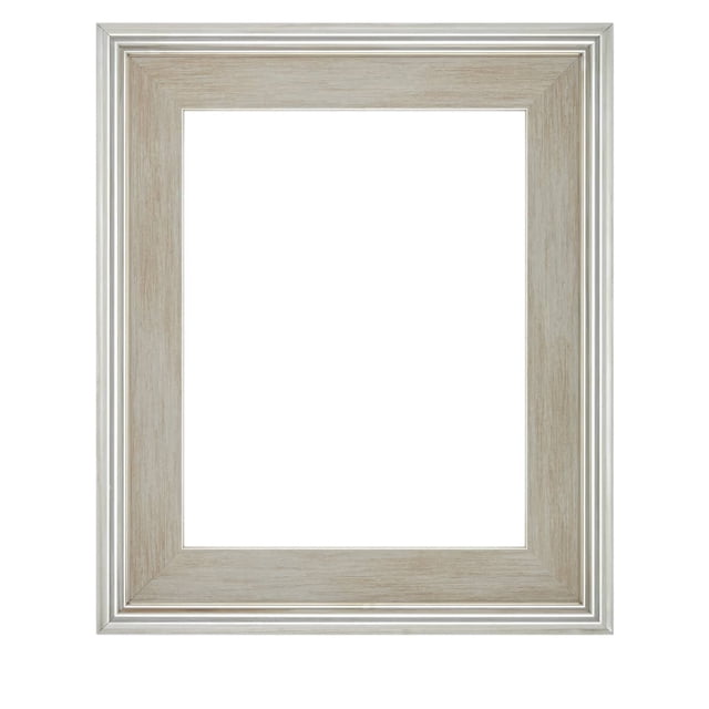 Cardinali Plein Aire Frame, Silver 10x10" - 3" Wide Moulding with ...