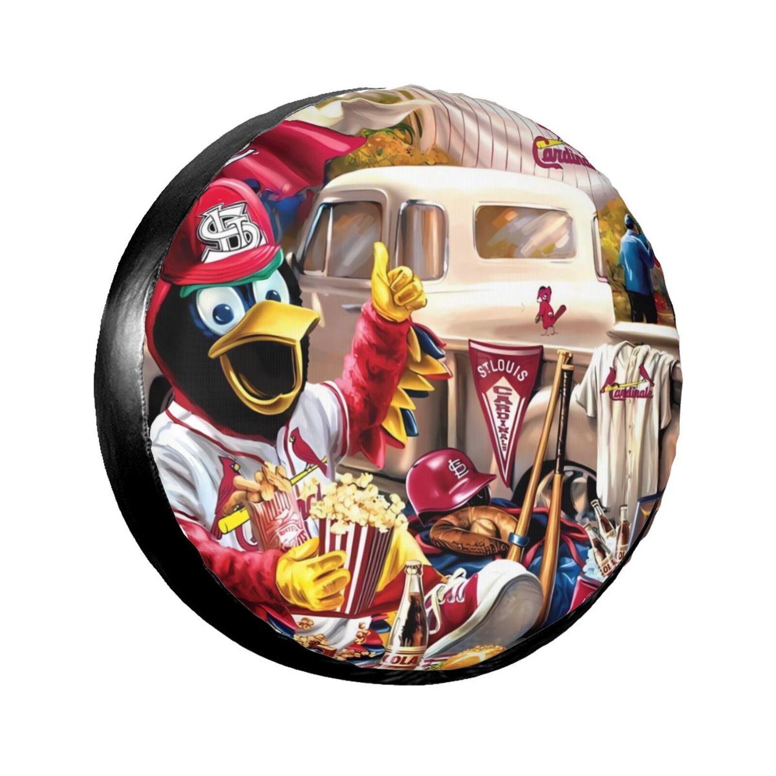 Cardinals 2025 Latest Styles American Baseball Team Tire Protector ...