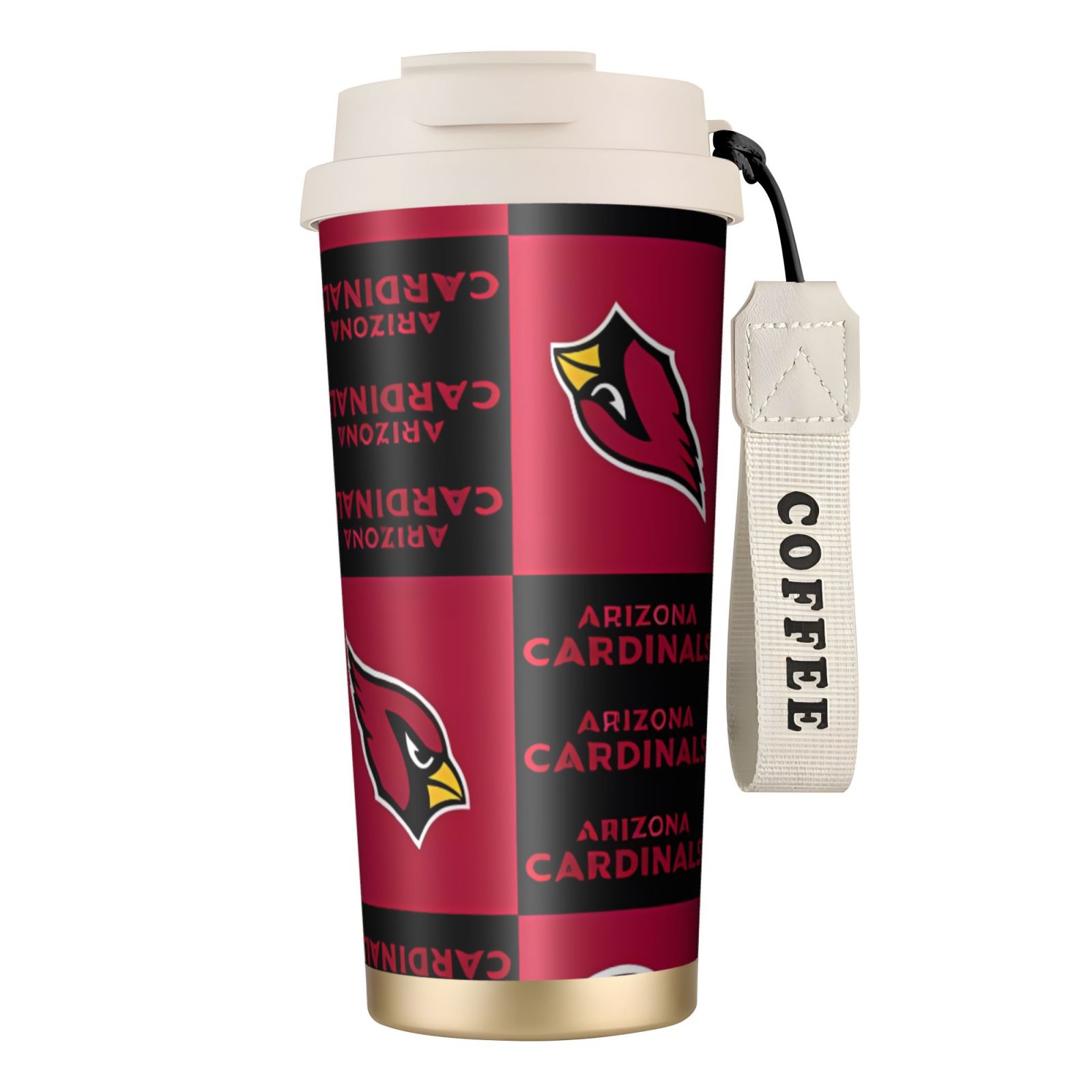 Cardinals 316 Stainless Steel Coffee Cup Sports Travel Cup Leakproof ...