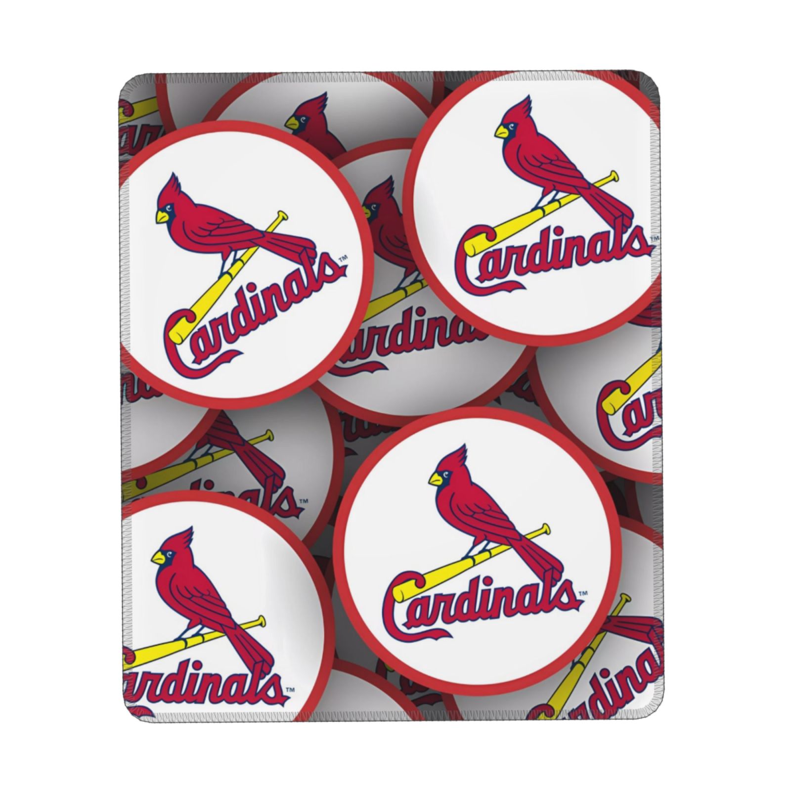 Cardinals Anti slip Rubber Lock Edge Mouse Pad Office desk mat writing ...