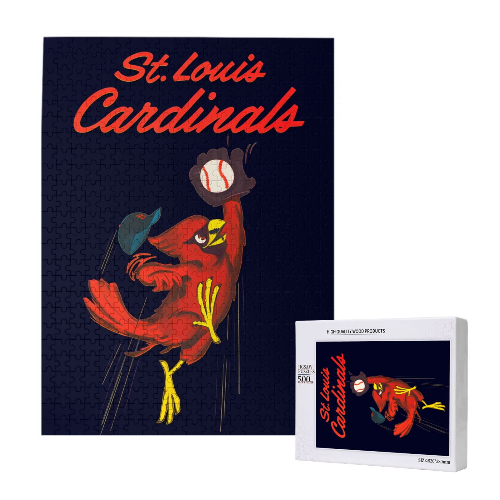 Cardinals Baseball Team Children's Intellectual Puzzles, Adult Sports ...