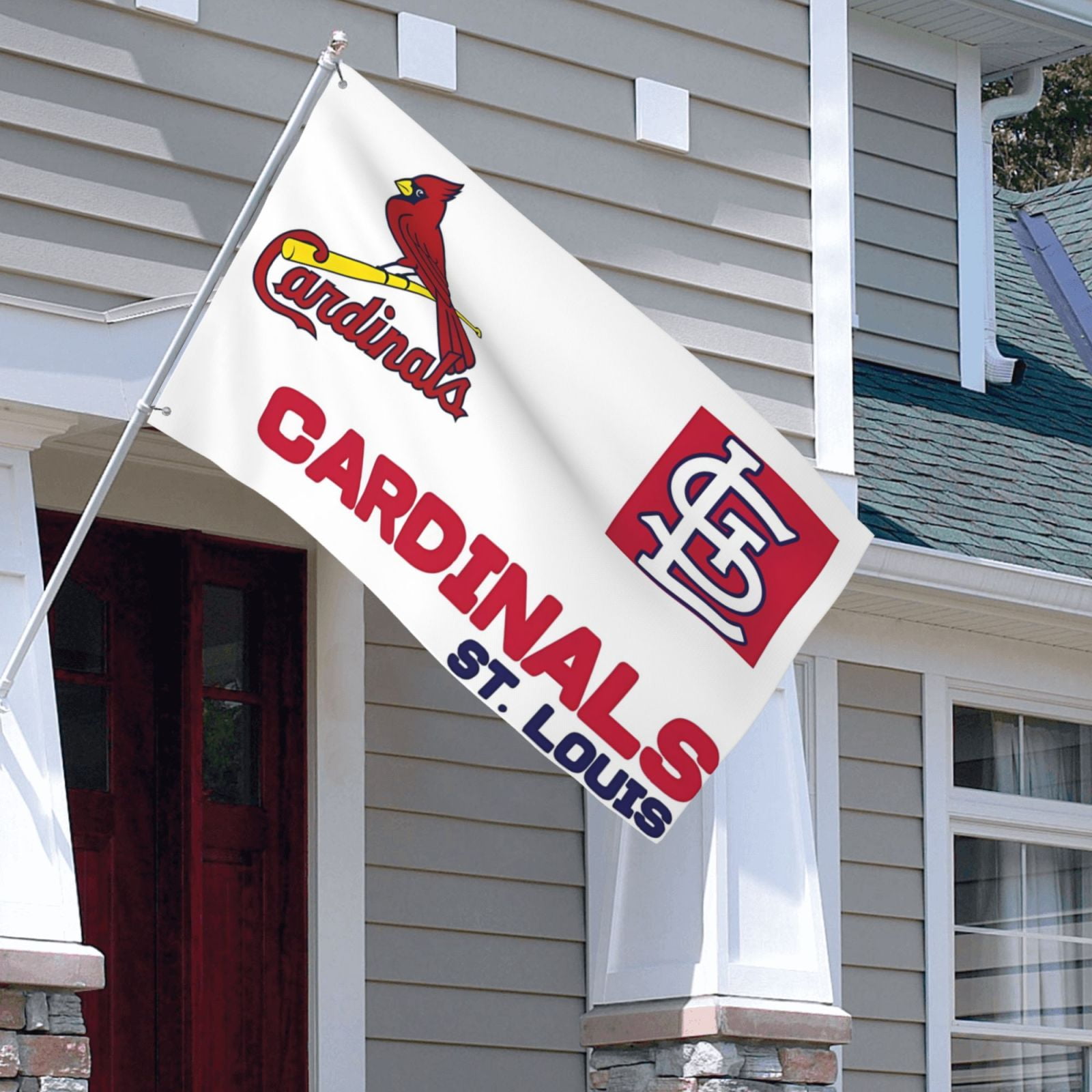 Cardinals Baseball Team Custom 3x5FT Polyester Flag, Easy to Install ...
