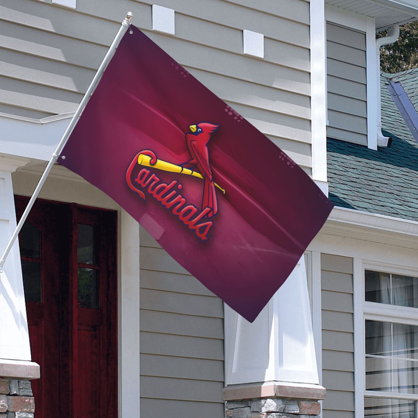 Cardinals Baseball Team Custom 3x5FT Polyester Flag, Easy to Install ...
