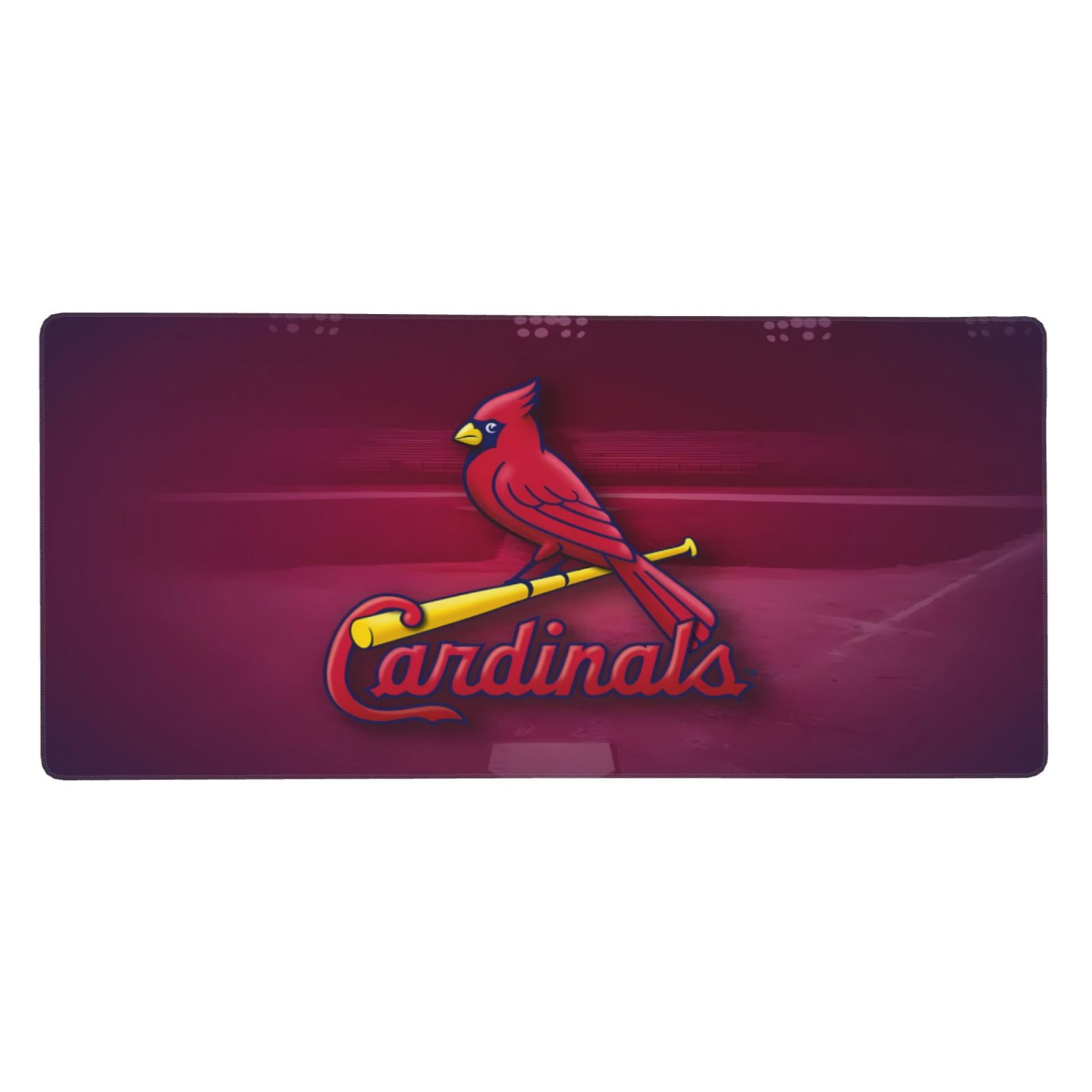 Cardinals Baseball Team Custom Thick Keyboard Mat 16x35.5 Inch, Extra ...