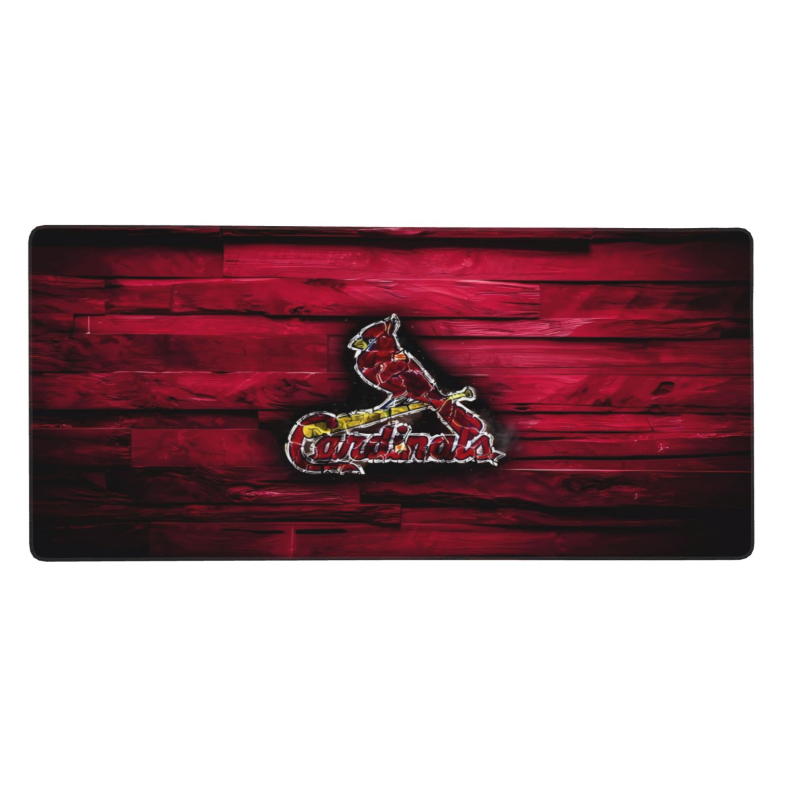 Cardinals Baseball Team Custom Thick Keyboard Mat 16x35.5 Inch, Extra ...