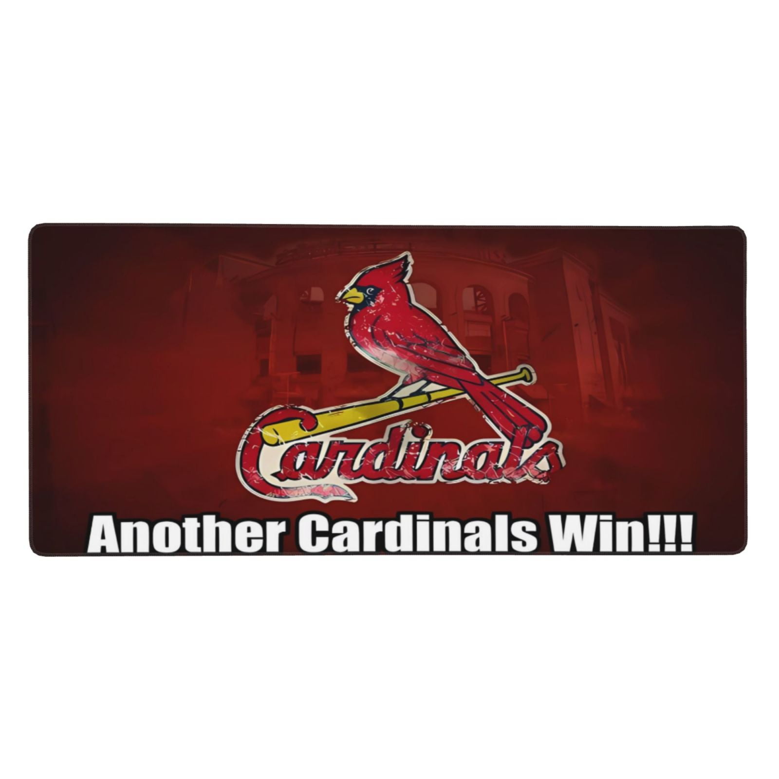 Cardinals Baseball Team Custom Thick Keyboard Mat 16x35.5 Inch, Extra ...