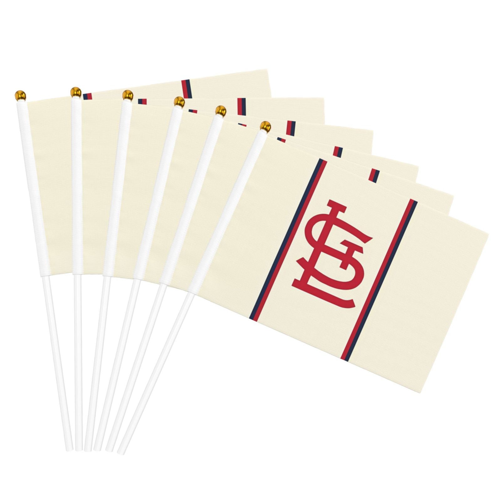 Cardinals Baseball Team Double Sided Hand Waving Flag, Spectator Hand ...