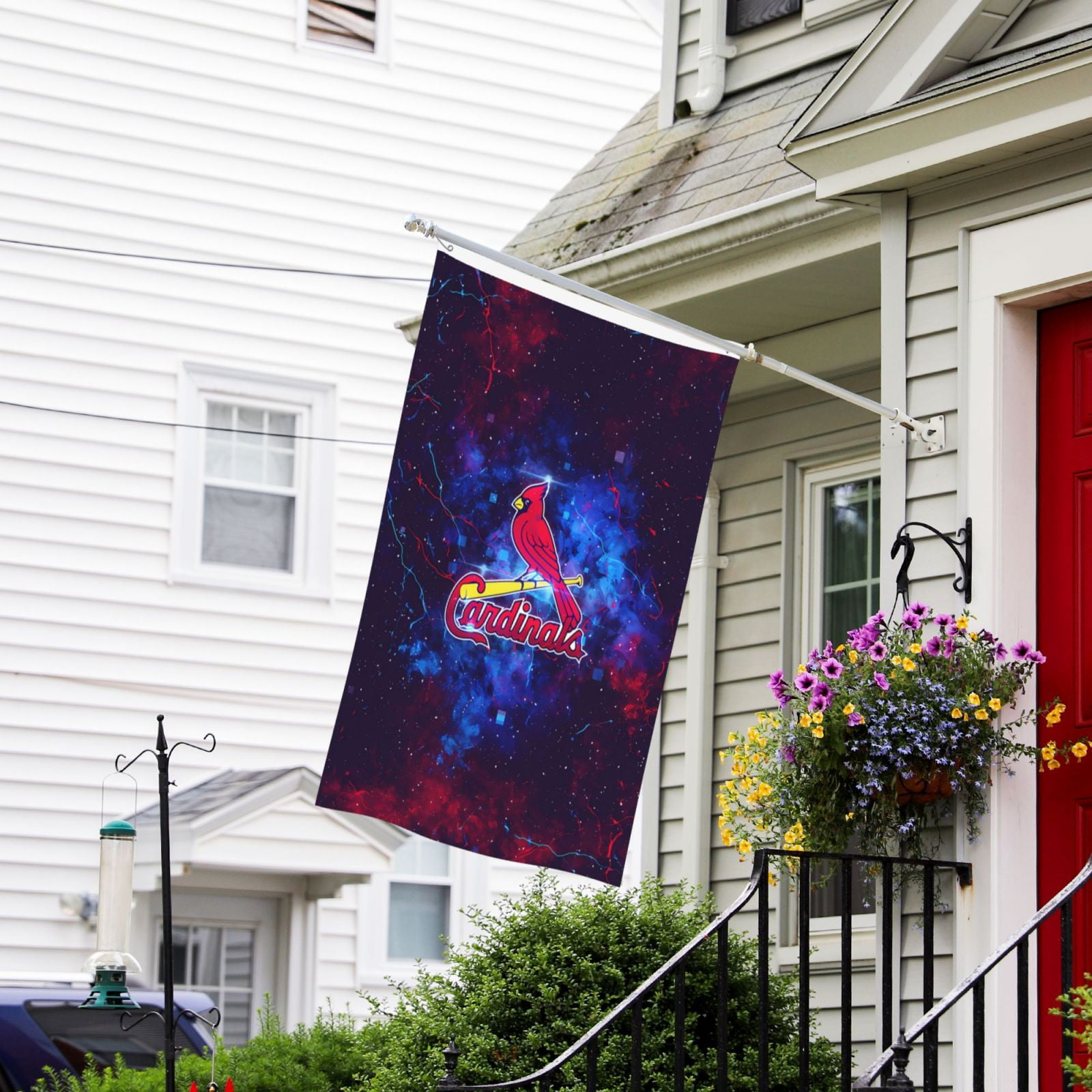 Cardinals Baseball Team Garden Flag 3x5FT Indoor Outdoor Decorative ...