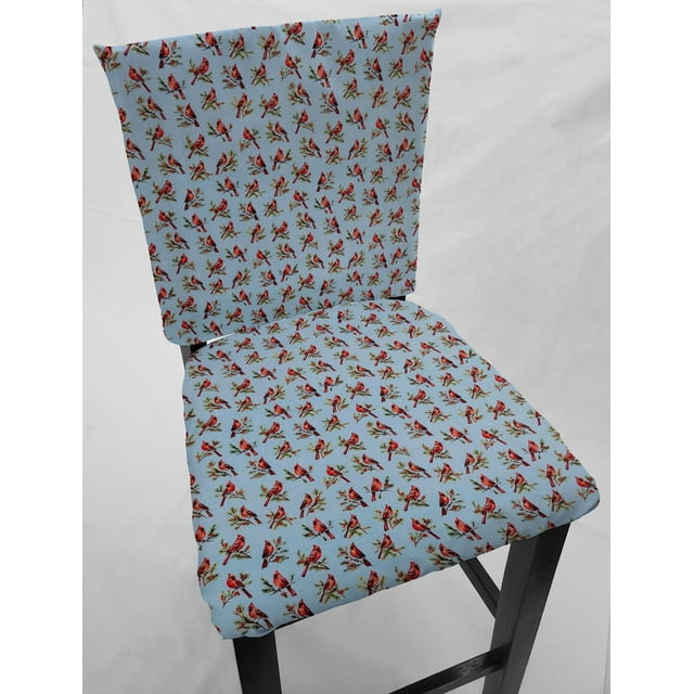Cardinals Birds & Berries Dining Room Chair Back Covers or Seat Covers ...