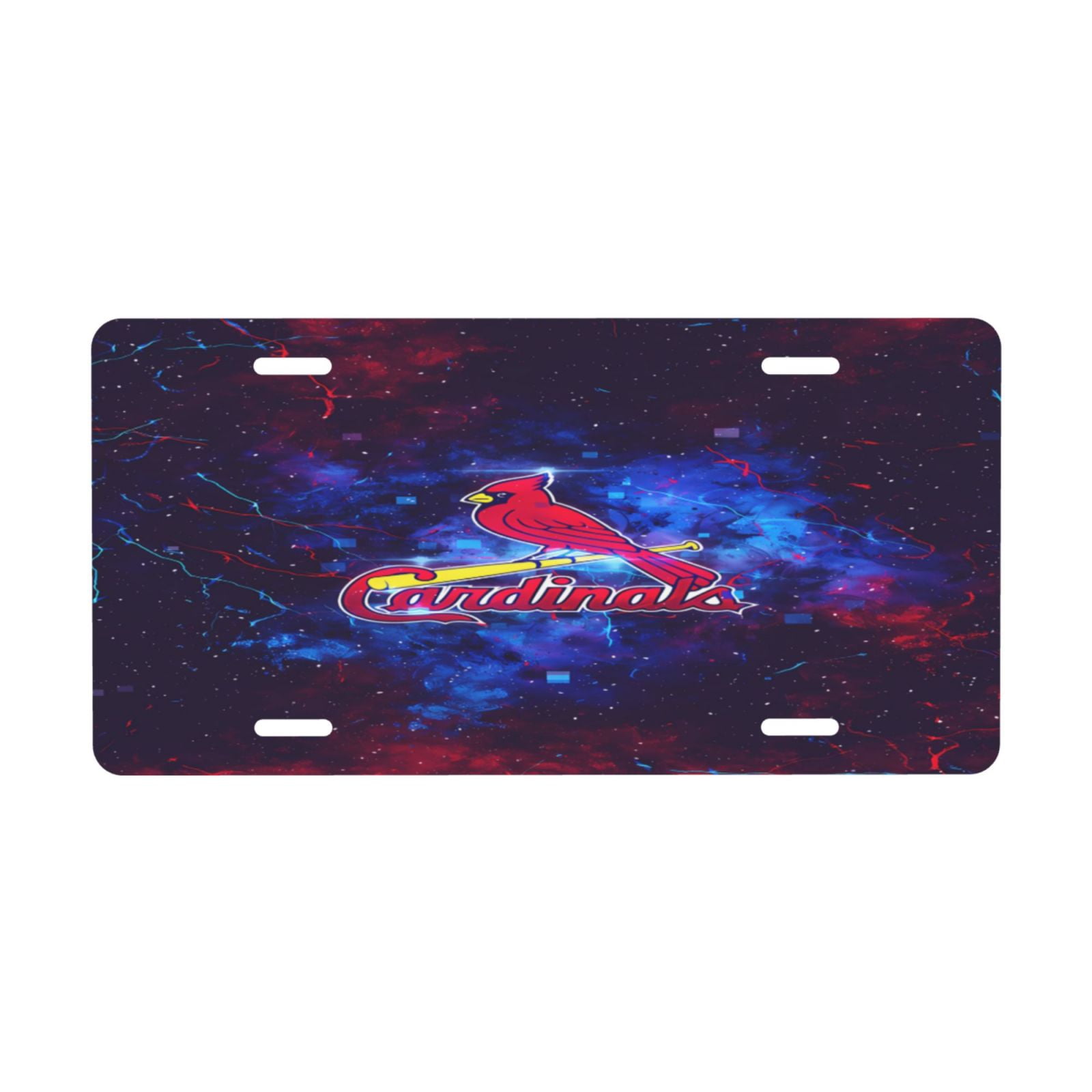 Cardinals Car Decorative License Plate Baseball Team Theme Design ...
