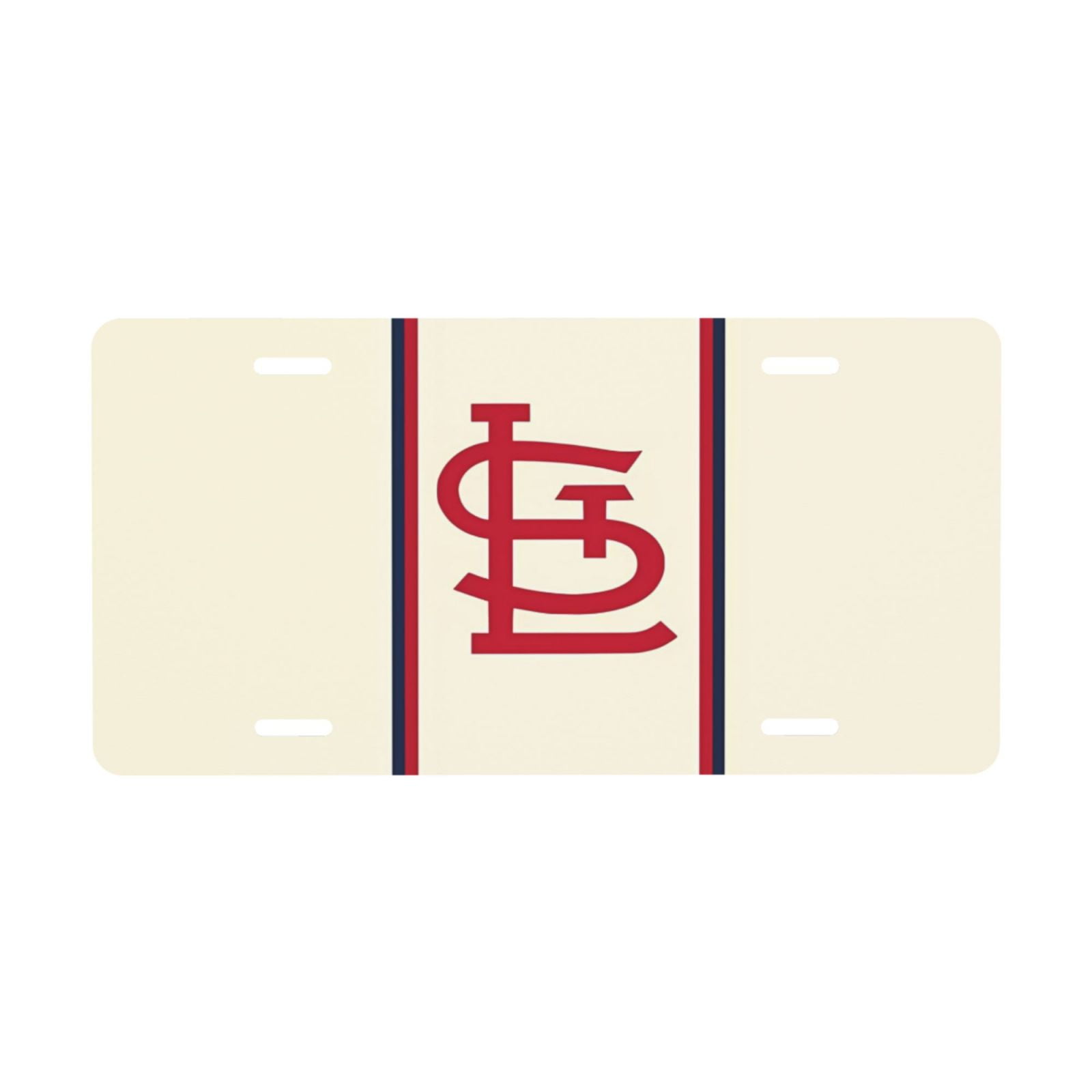 Cardinals Car Decorative License Plate Baseball Team Theme Design ...