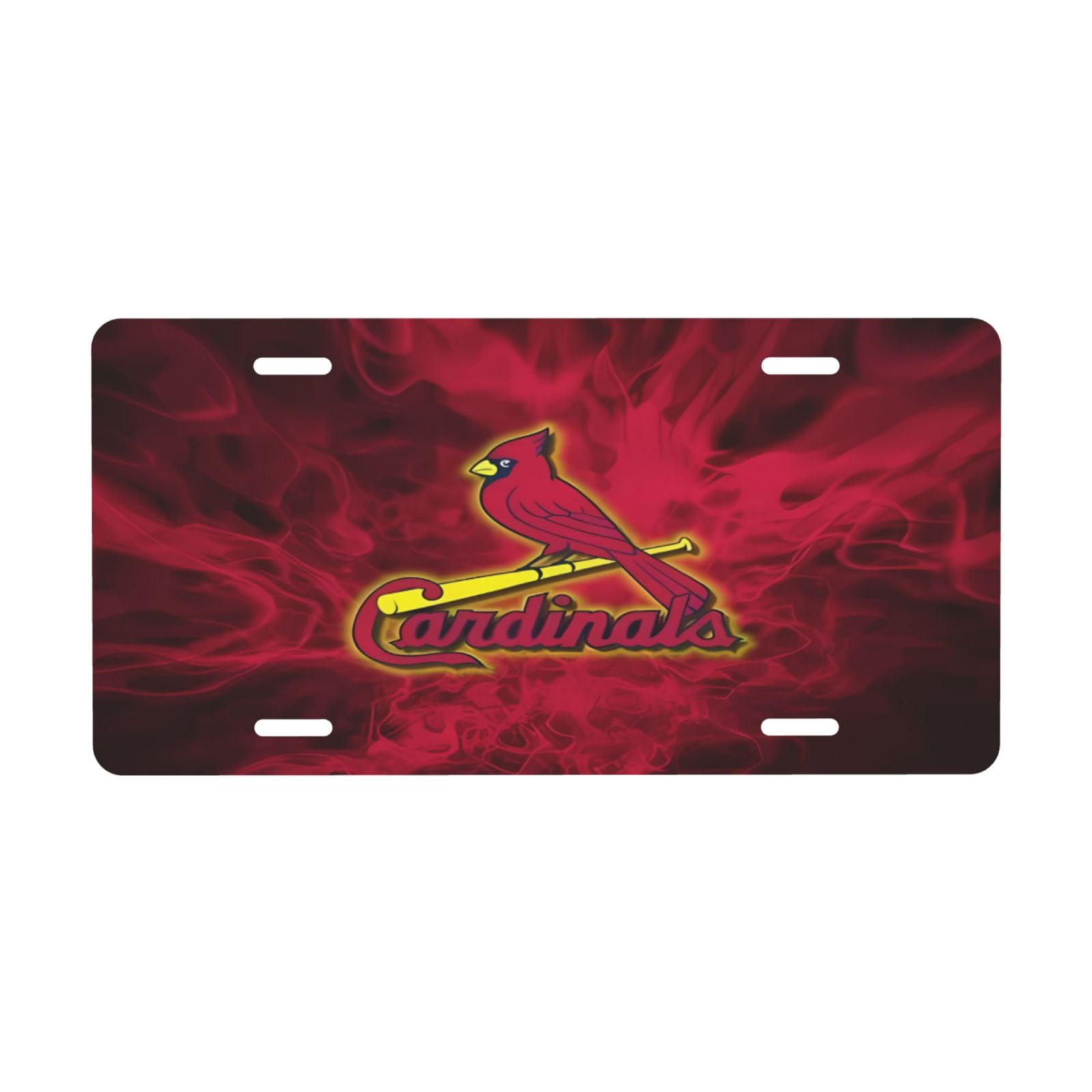 Cardinals Car Decorative License Plate Baseball Team Theme Design ...