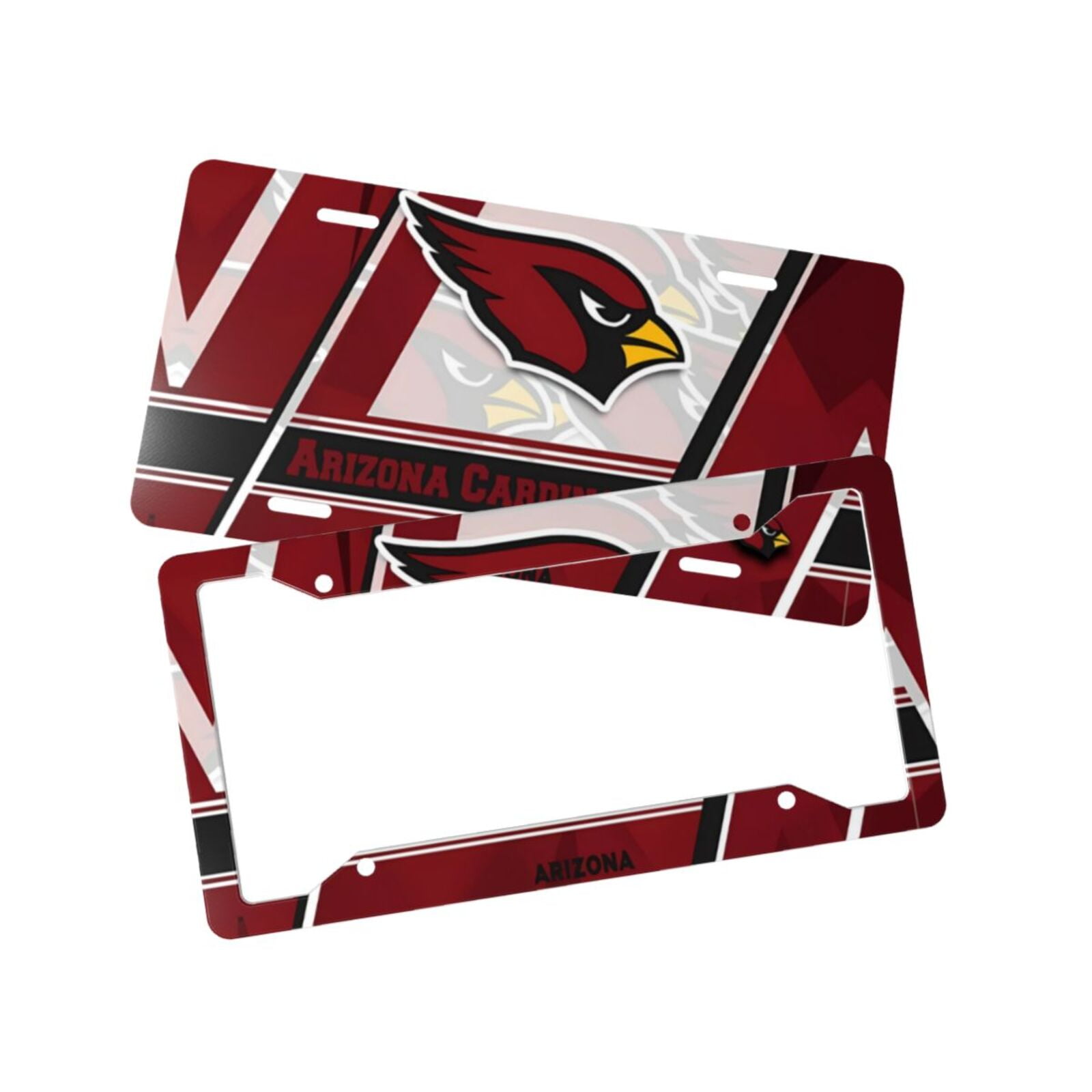 Cardinals Car License Plate Aluminum Car Front Frames Tags Without ...