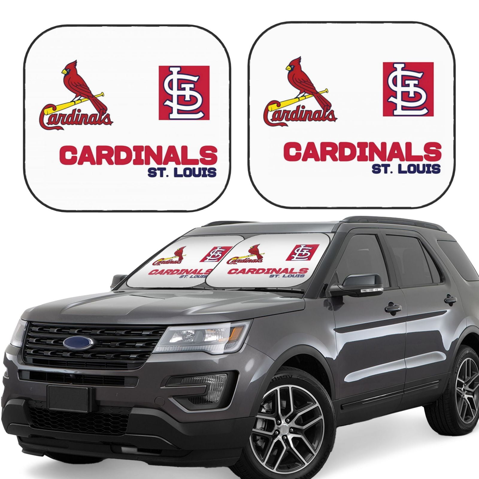 Cardinals Car Windshield Sun Shade Foldable Front Windshield Shade for ...