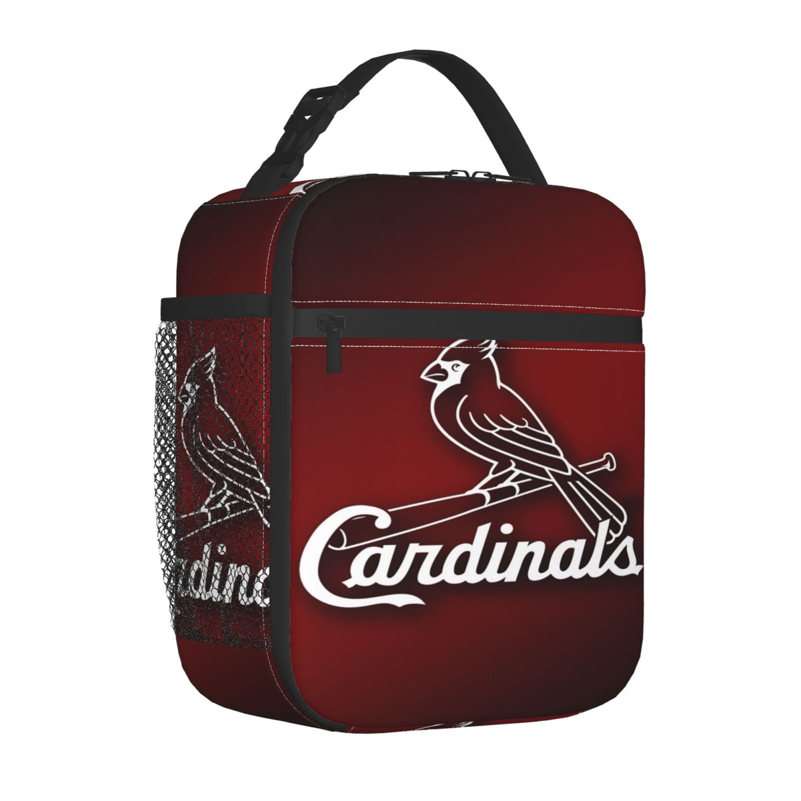 Cardinals Customized Lunch Box Portable Insulated Lunch Bag Zipper Bag ...