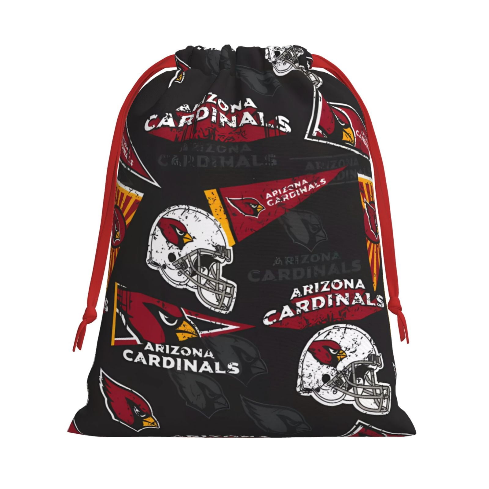 Cardinals Drawstring Gift Bag Football Party Favor Bags, Ultra Soft ...