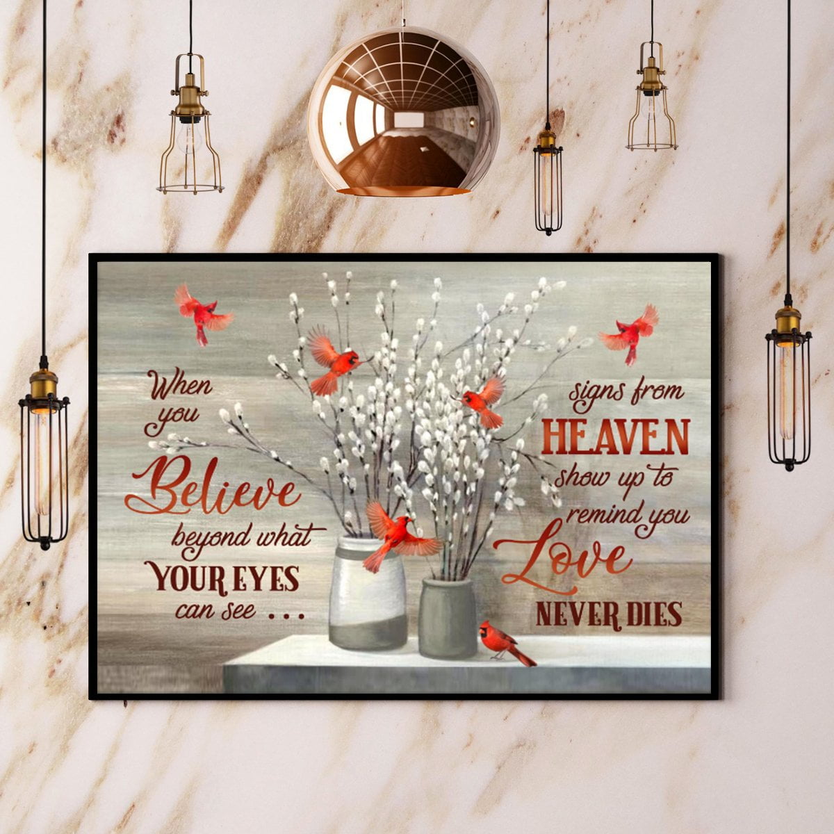 Cardinals Flower Signs From Heaven Show Up To Remind You Love Never ...