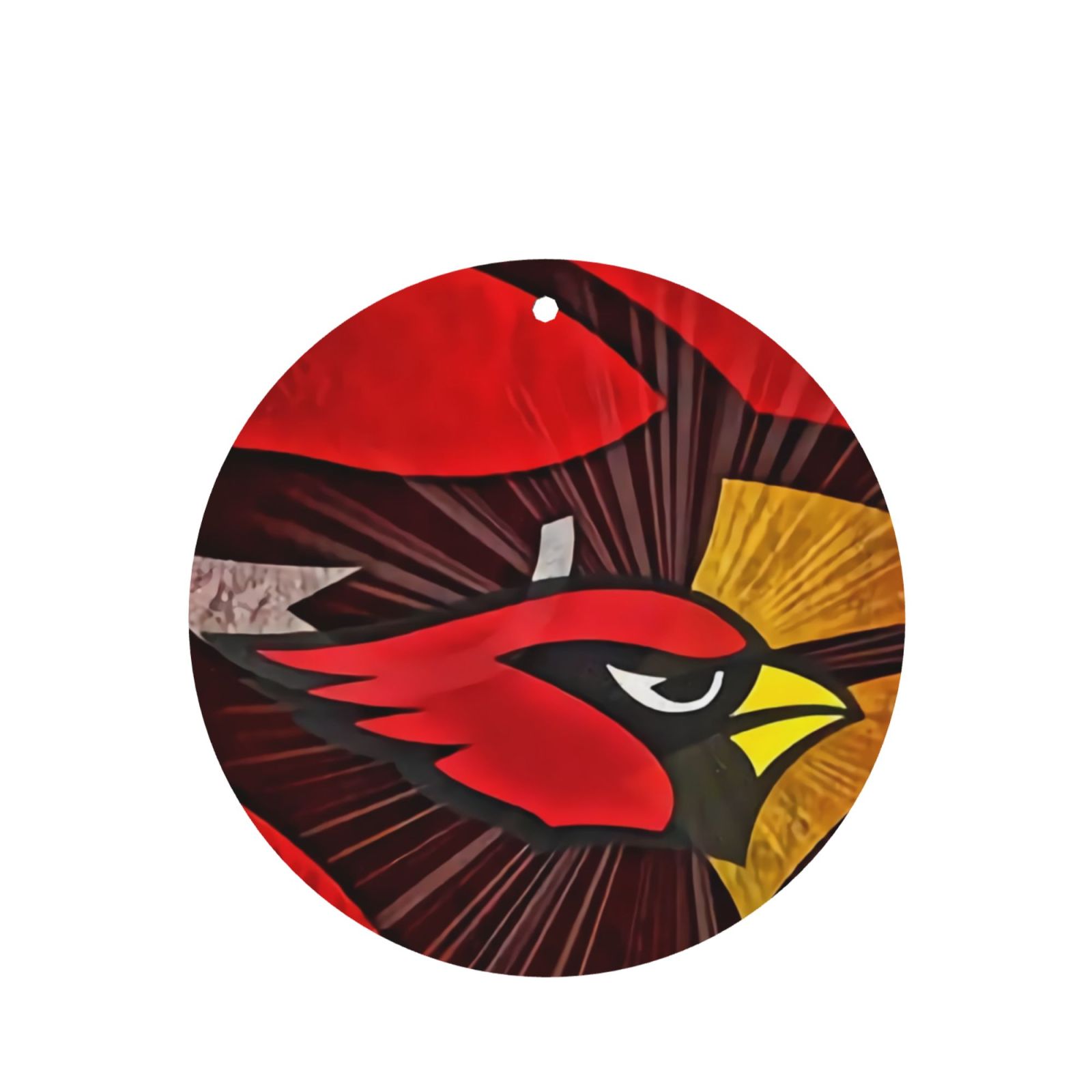 Cardinals Football Team Custom Round Fragrance Tablets with Lavender ...