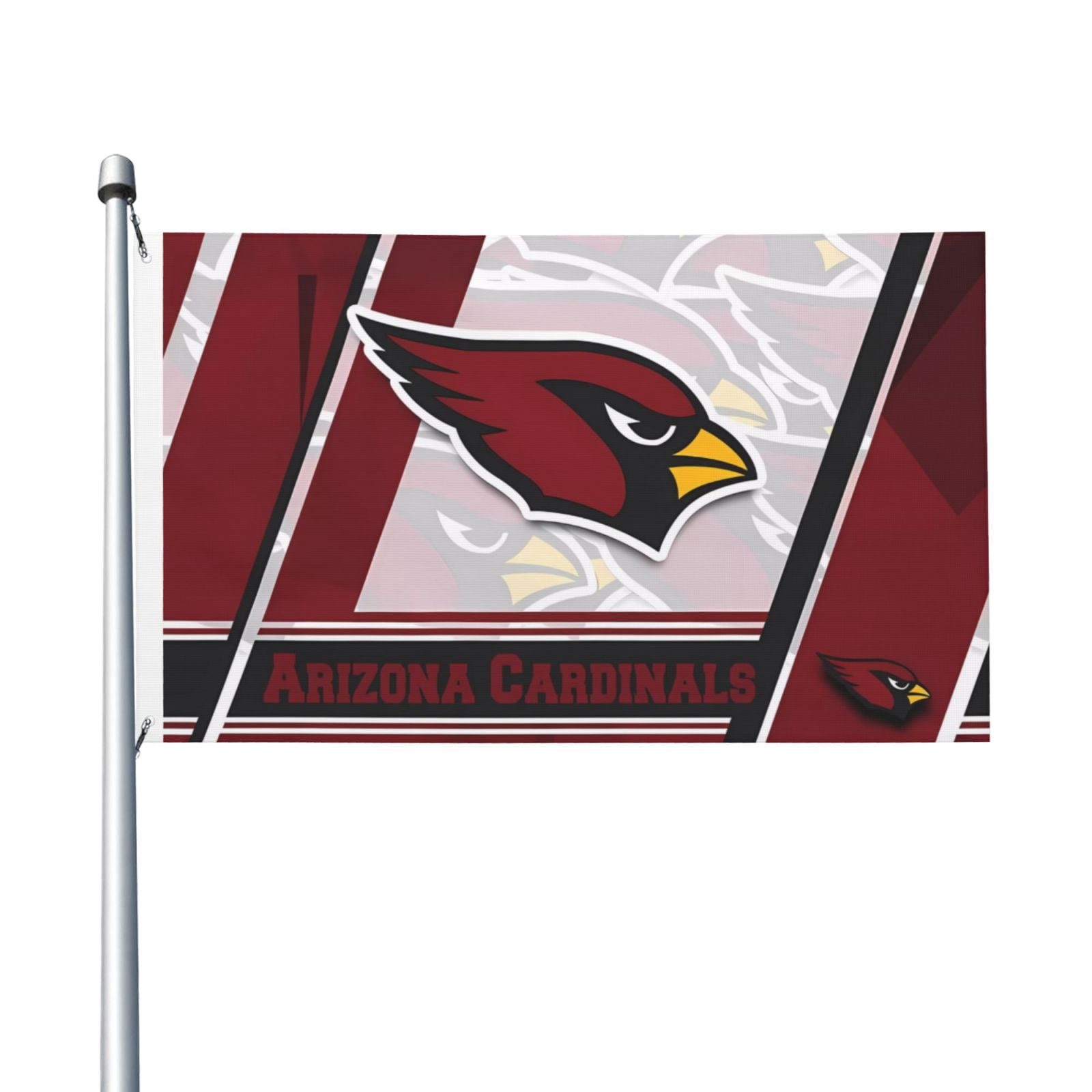 Cardinals Football Team Double Sided Support Flag, Outdoor Decorative ...