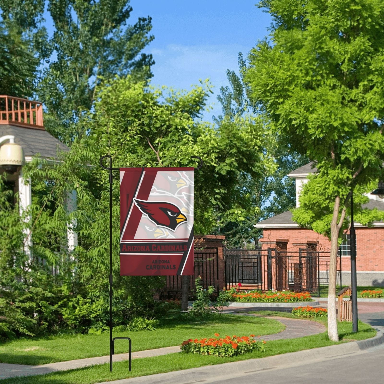 Cardinals Logo Printing Double Sided Flag Personalized Garden Flag Home ...